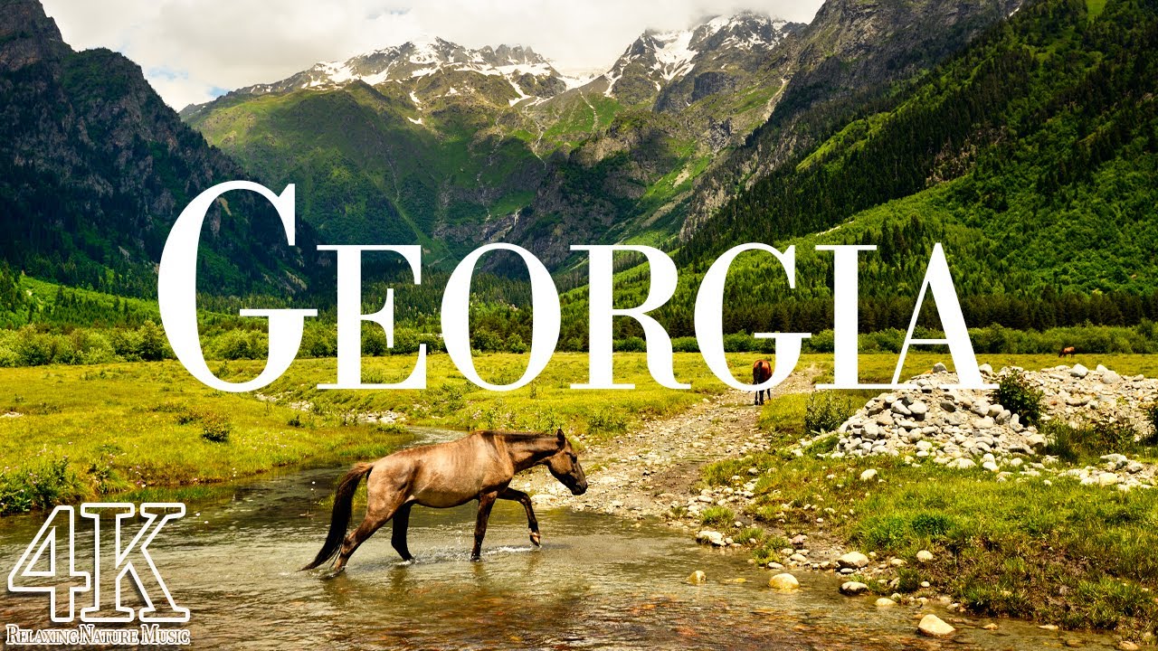 Georgia 4K Ultra HD • Stunning Footage Georgia | Relaxation Film With ...