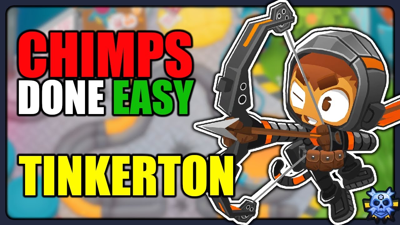 TINKERTON CHIMPS | Easy Strategy for Black Border | BTD6 - YouTube