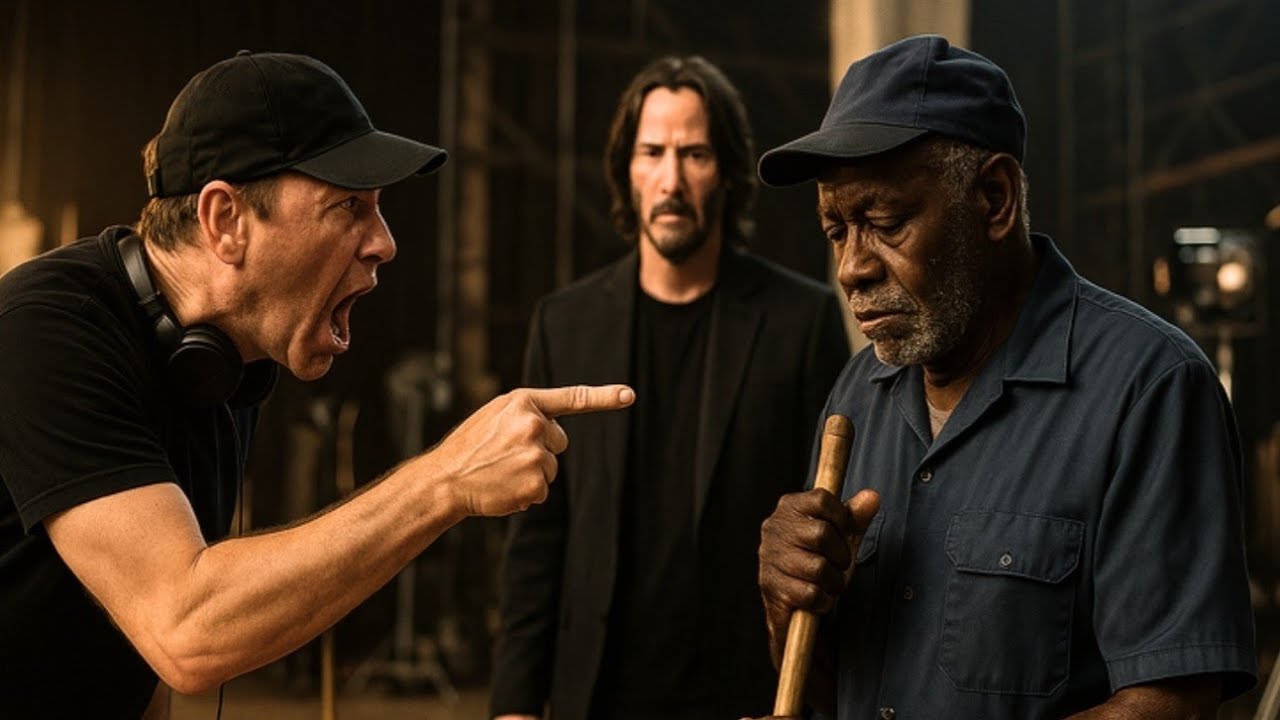 Director Mistreats Elderly Black Janitor Backstage on Movie Set ...