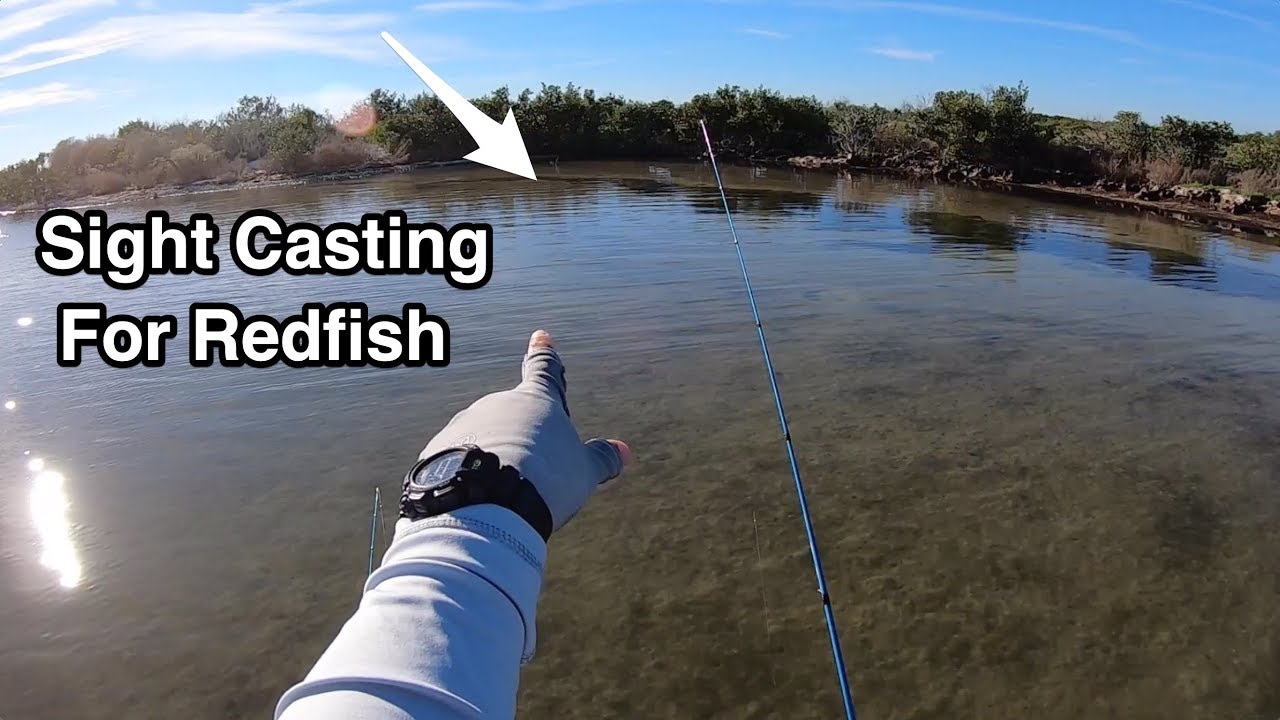 Sight Casting Redfish: Tips On Sight Fishing The Flats - YouTube