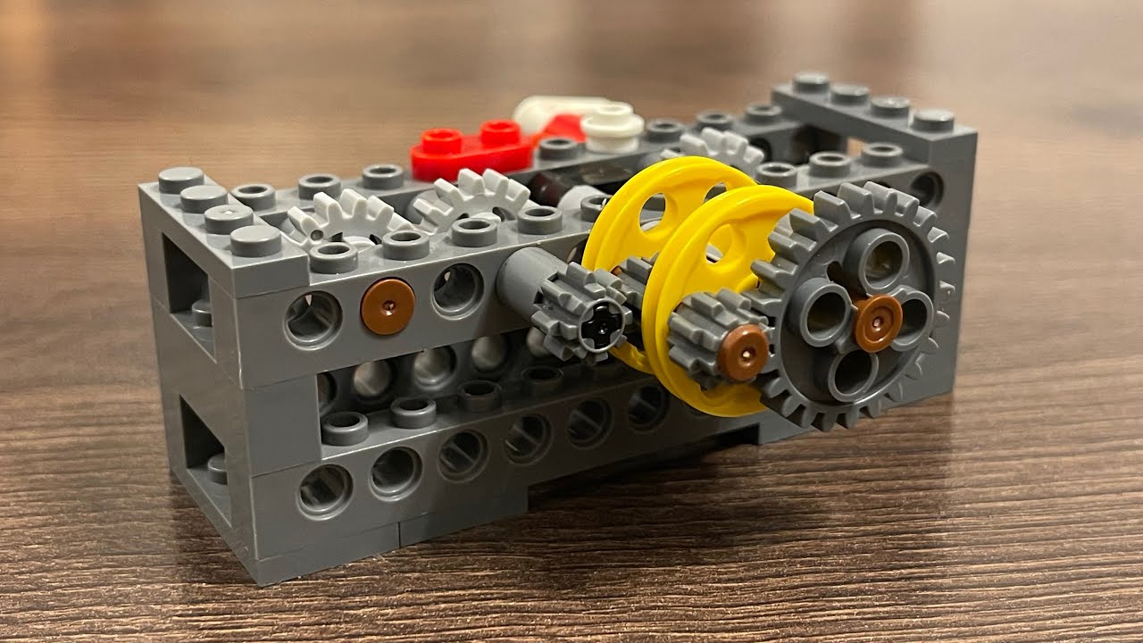 LEGO Technic Orbital Gearbox Tutorial - YouTube