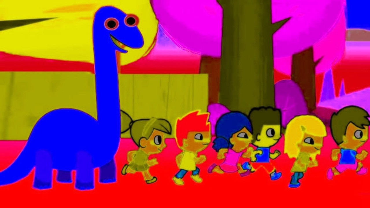 Dinosaur Brontosaurus Run Runnn! Super Simple Songs Effects (Sponsored ...