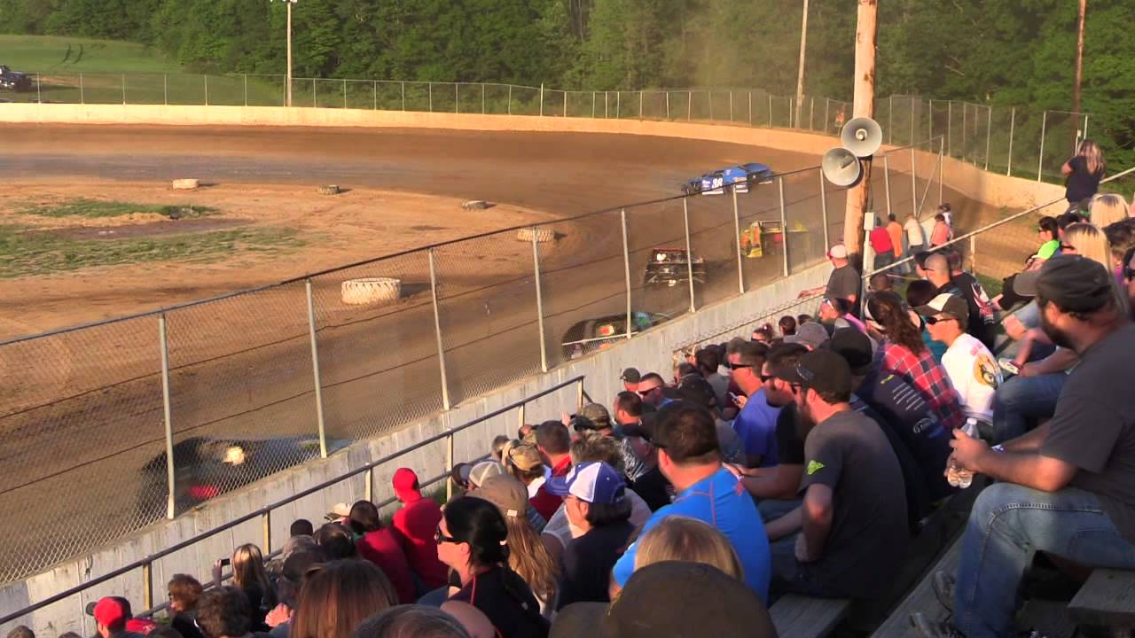 5 23 15 Modified Heat Race #2 Twin Cities Raceway Park - YouTube