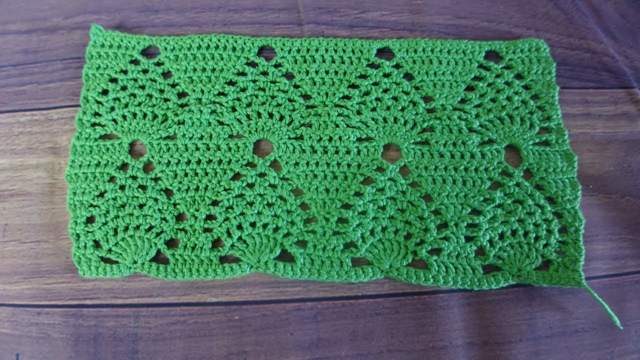 Step by step crotchet pattern/Patron de crotchet paso a paso - YouTube