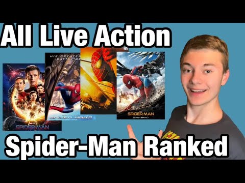 All Live Action Spider Man Movies Ranked - YouTube
