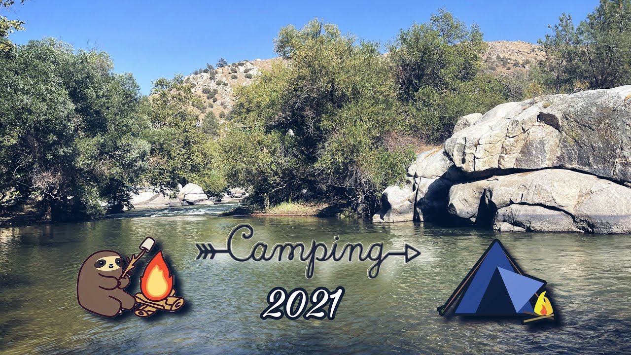 CAMPING AT KERN RIVER! - YouTube