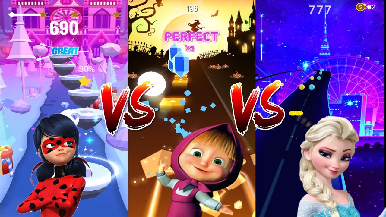 Song DANCE MONKEY in 3 games: Tiles hop | Hop ball | Dancing Road WHO ...