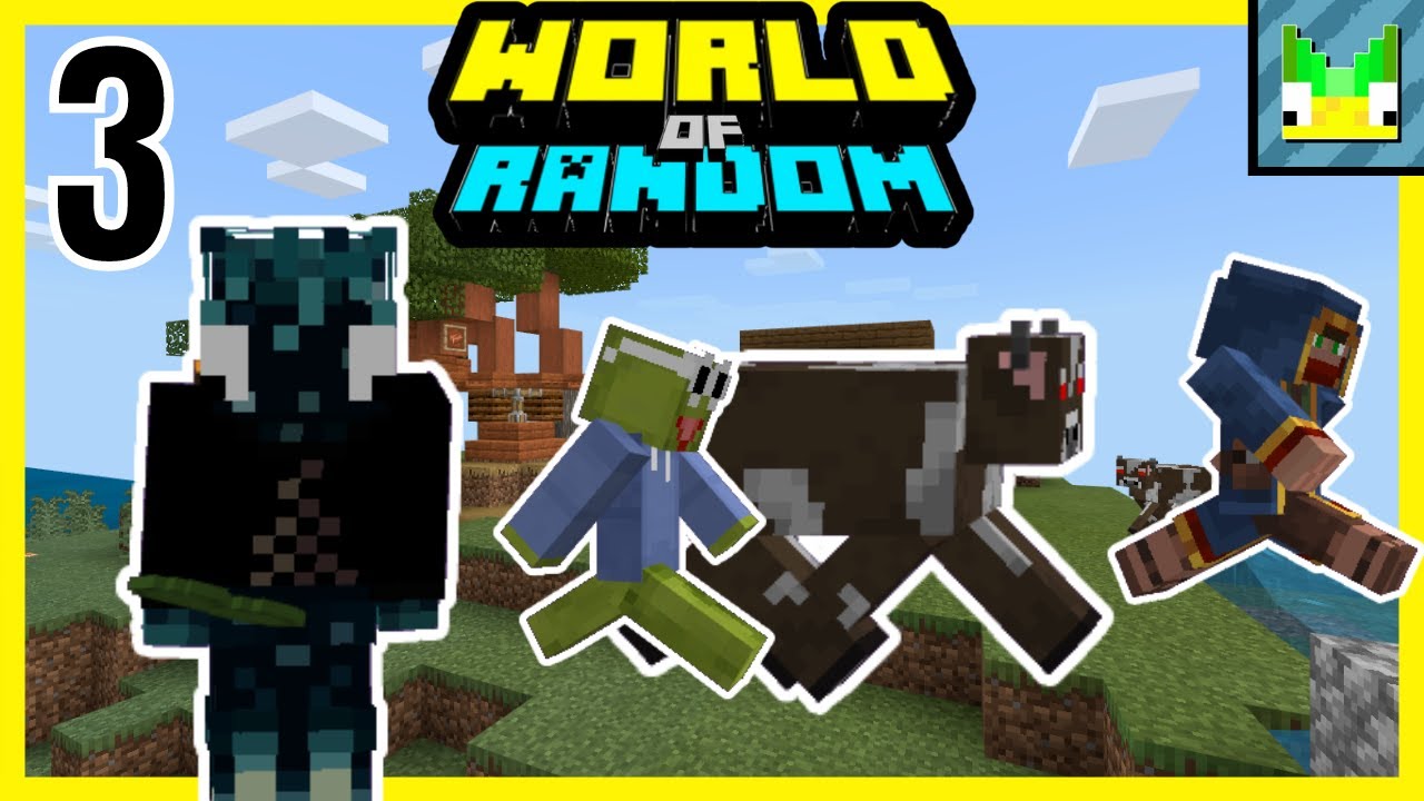 Minecraft But Everything Attacks Us || World Of Random: Episode 3 - YouTube