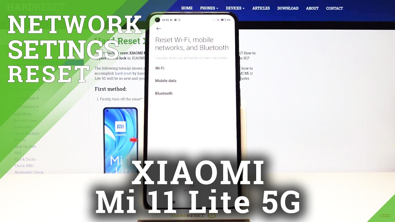 How to Reset Network Settings on XIAOMI Mi 11 Lite 5G – Reset Network ...