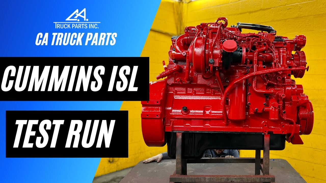 Cummins ISL Diesel Engine for Sale, 330HP | CA TRUCK PARTS, INC. - YouTube