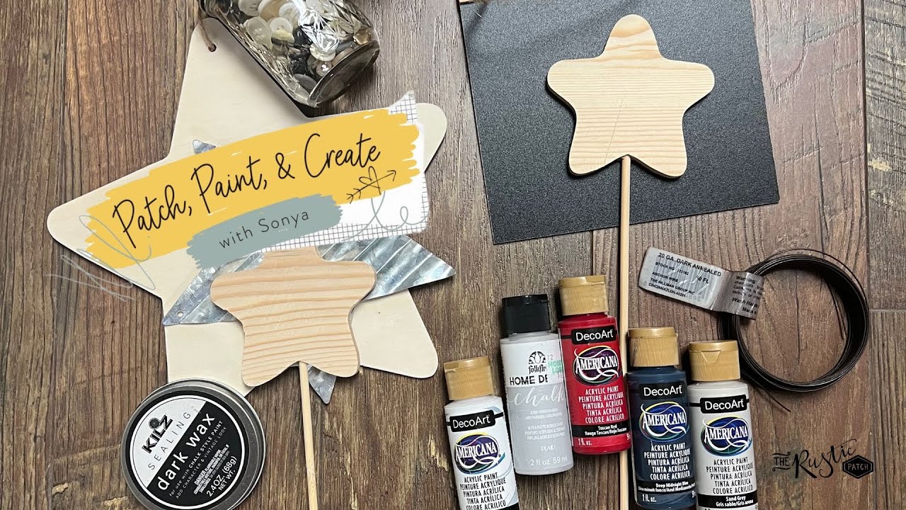DIY Patriotic Star Projects - YouTube