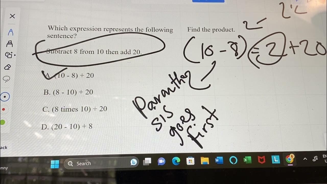 Math part 3 pedmas practice - YouTube