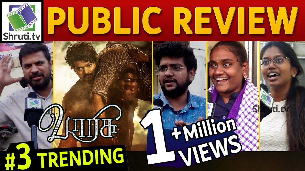 Varisu Public Review | Thalapathy Vijay | Rashmika | Varisu Review | # ...