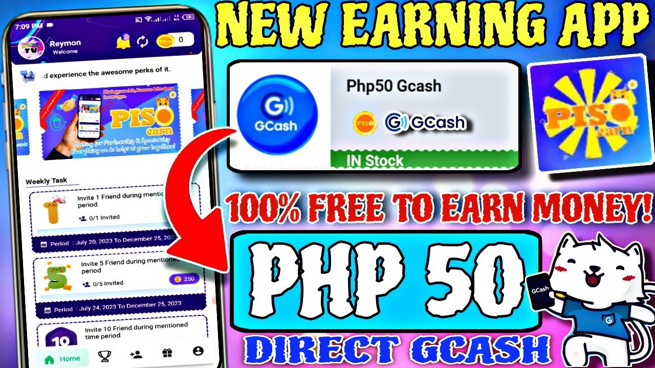 NEW RELEASE EARNING APP KUMITA NG ₱50 TO ₱1000 FREE DIRECT GCASH!PISO ...