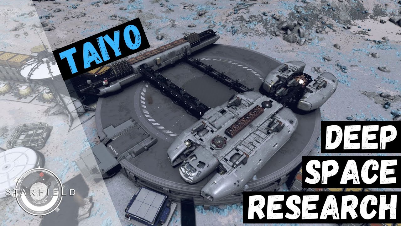 Starfield Ships | Taiyo Deep Space Research vessel - YouTube