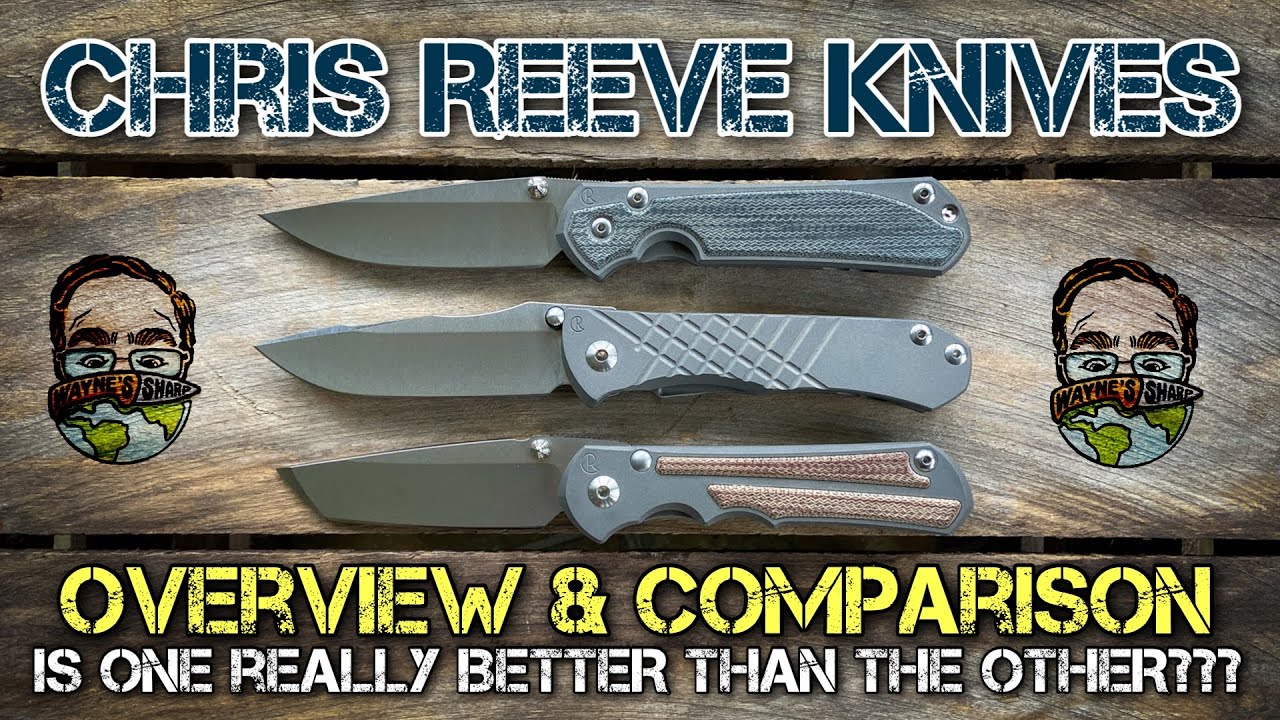 Chris Reeve Knives Overview & Comparison: Sebenza vs. Inkosi vs ...