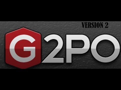 G2PO Version 2 [Tutorial] - YouTube