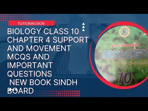 biology class10 chapter 4 support and movement sindhboard MCQs ...