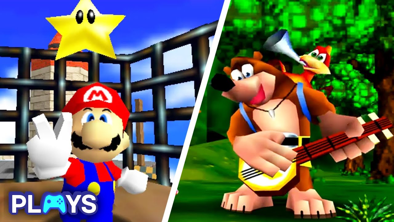 The 10 BEST N64 3D Platformers - YouTube