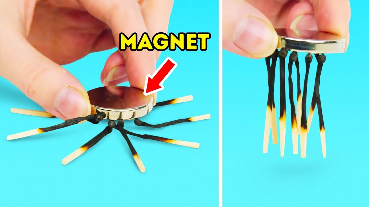 25 FIRE AND SMOKE MAGIC TRICKS AND EXPERIMENTS - YouTube