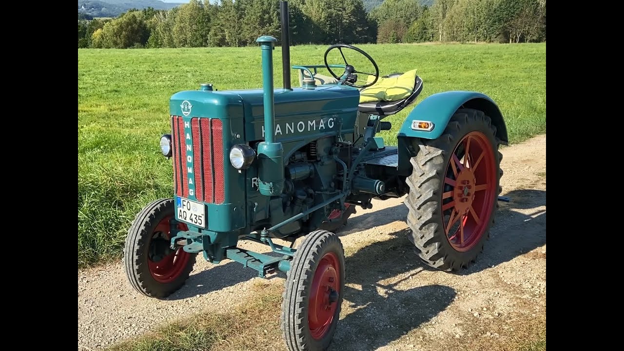 Hanomag R16 A Baujahr 1955 - YouTube