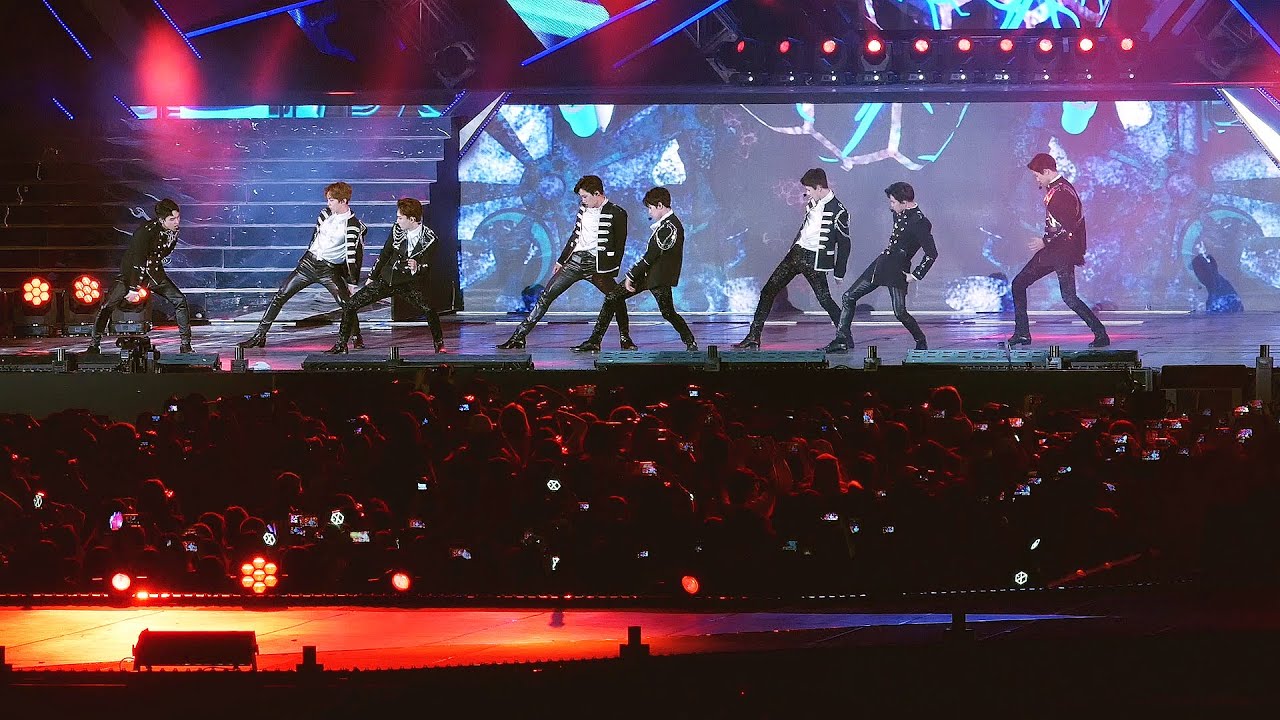 엑소 EXO : 몬스터 Monster : 떼창 fanchant : 전체직캠 fullshot FanCam : 2017드림콘서트 ...