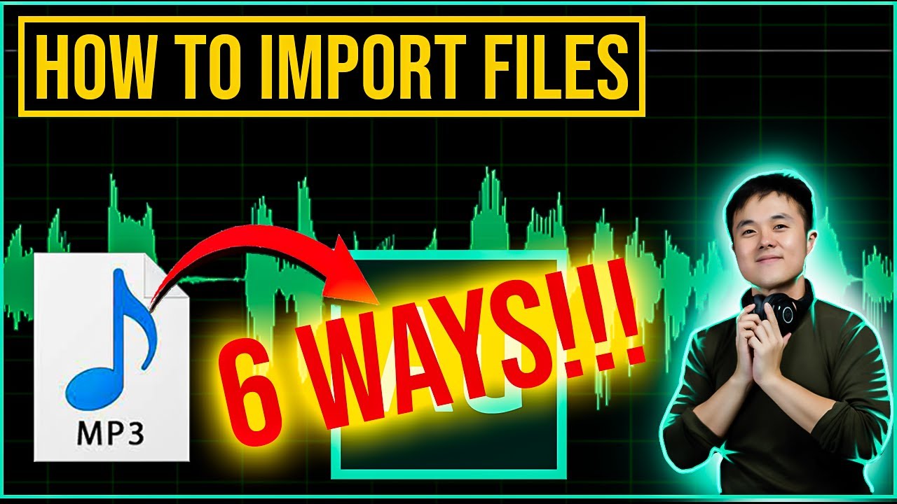 Importing Audio in Adobe Audition: 6 Ways to Bring Audio Into Your ...
