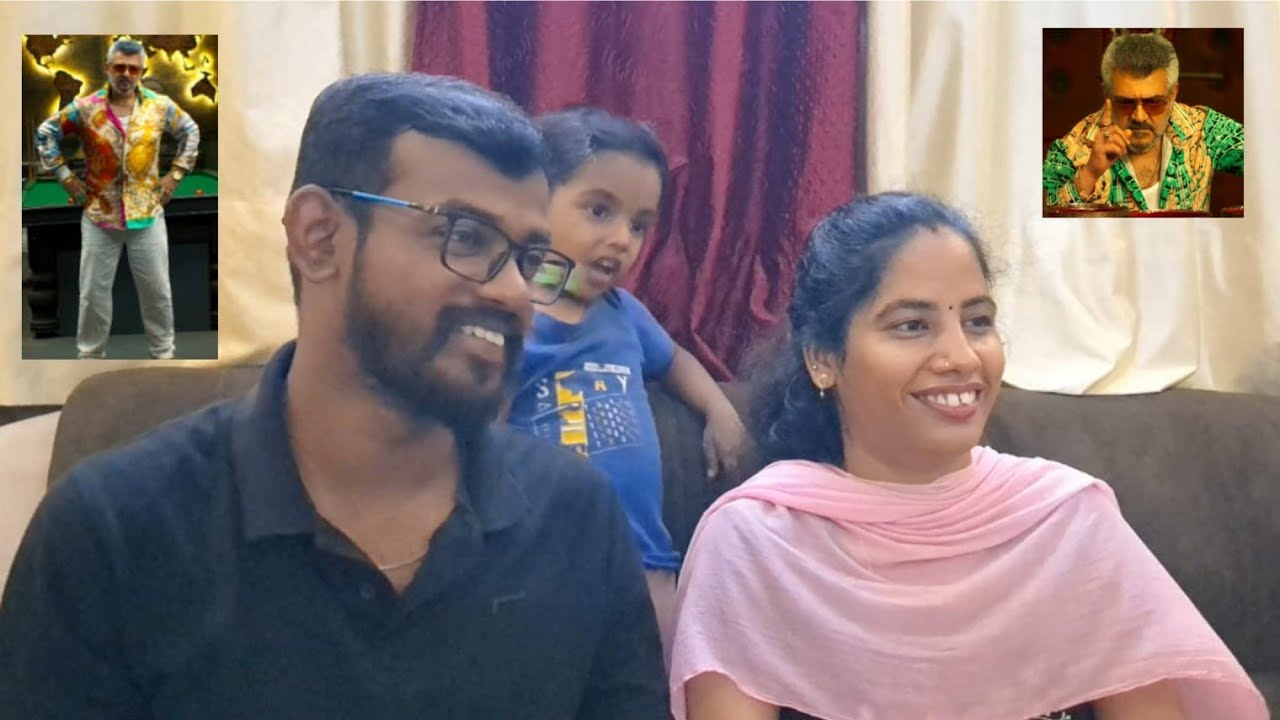 Good Bad Ugly Teaser Reaction|💥AjithKumar | Trisha | Adhvik ...