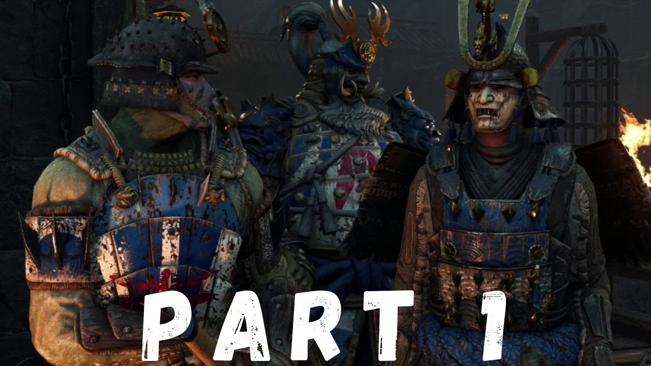 FOR HONOR Samurai Campaign Walkthrough Gameplay Part 1 - Vikings Raid ...