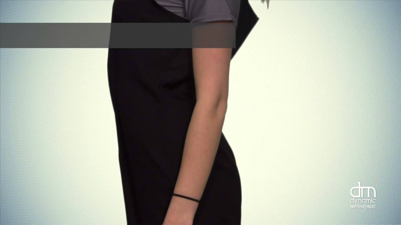 Dynamic Marching - How to have great posture in marching band - YouTube