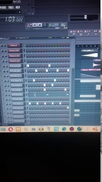 How to add swing to your drums on fruity loops, good for builds /4 bar builds xoxo cáca mílis ...