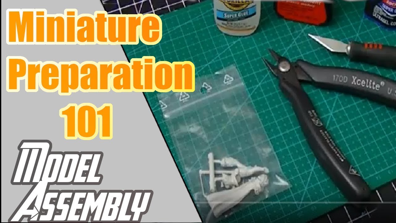 Miniature Assembly | Miniature Preparation 101 - YouTube