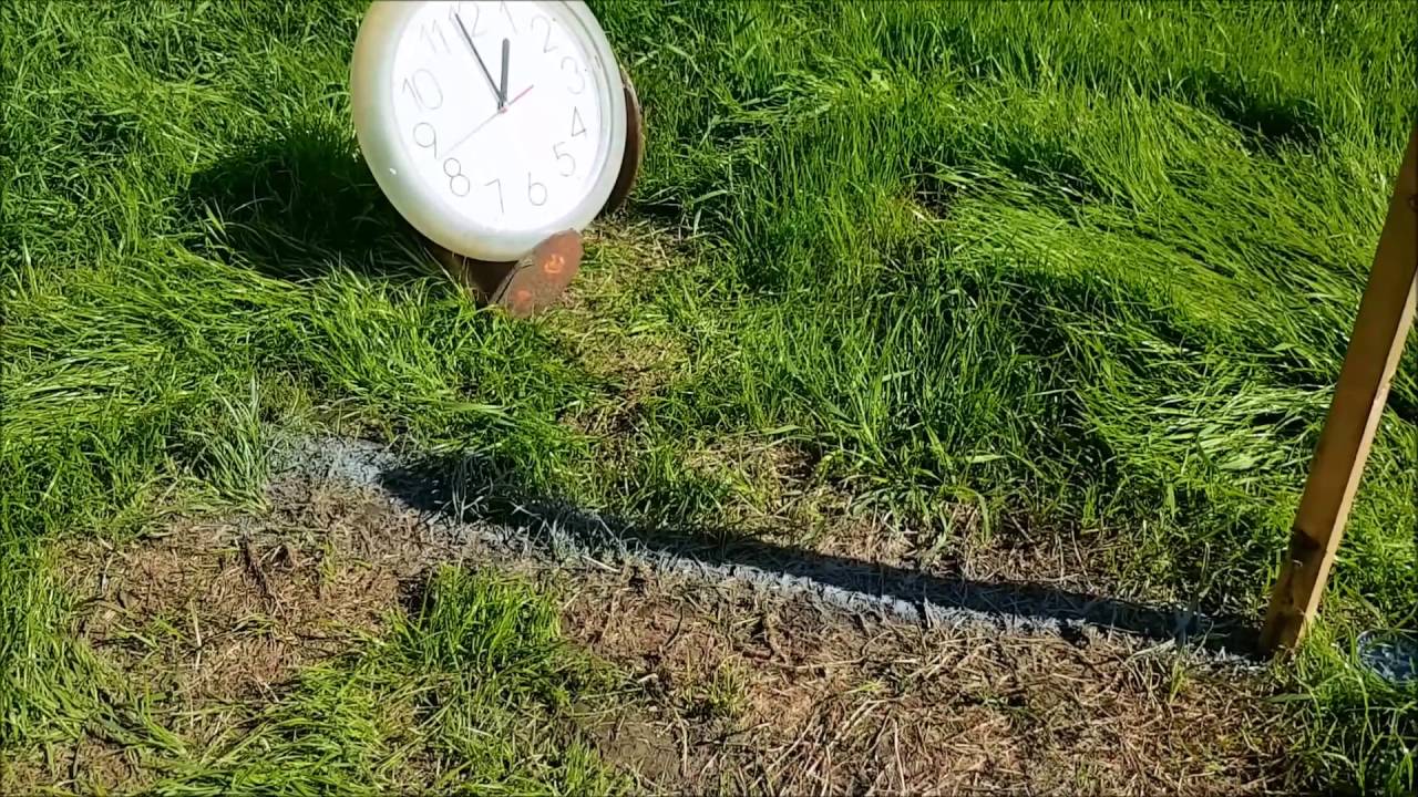 how to find your true solar noon experiment - YouTube