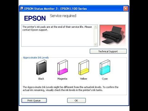 HOW TO POWER INK FLUSHING EPSON L220,L210,L360,L380 PRINTER - YouTube