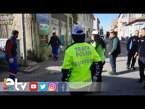 POLİS VE ZABITA EKİPLERİNDEN DUBA UYGULAMASI