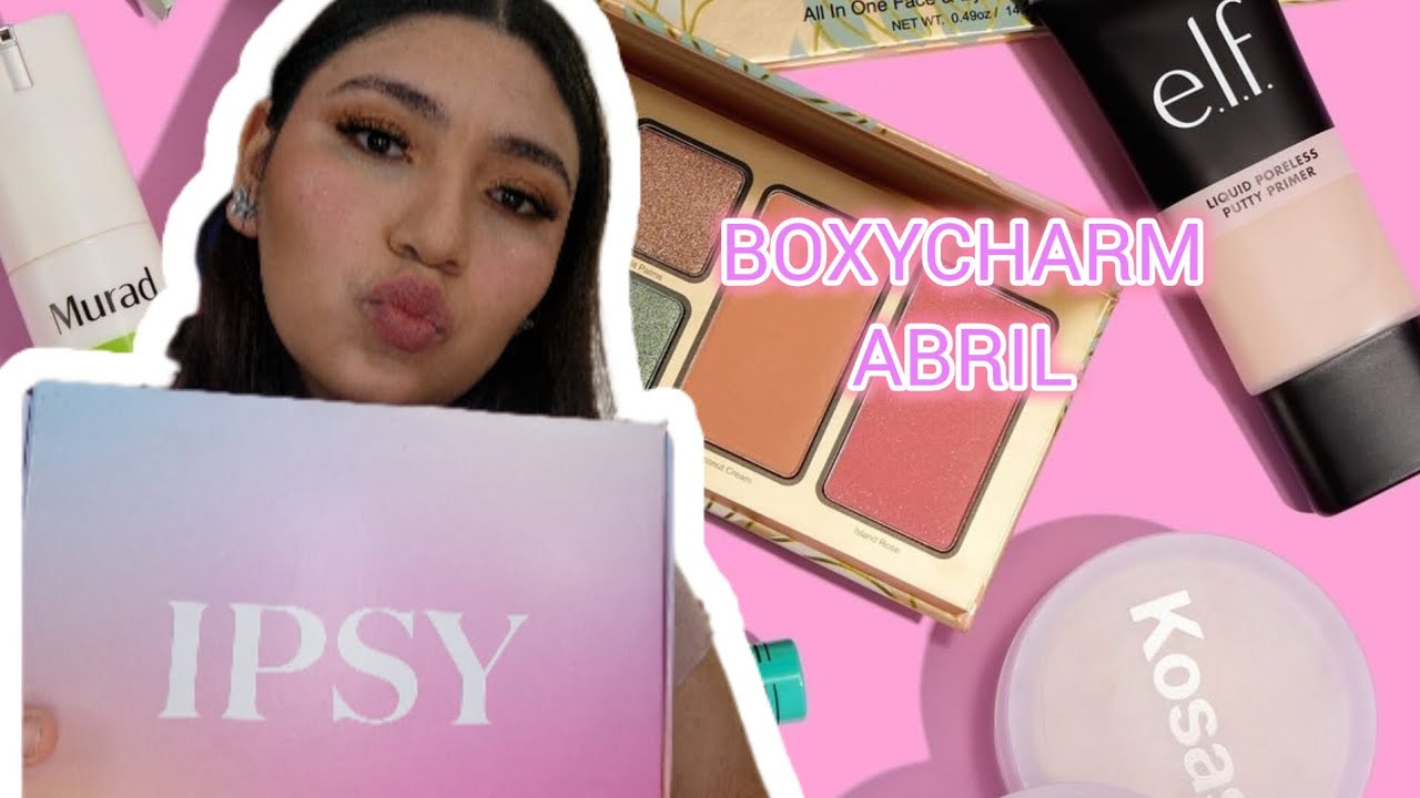 BOXYCHARM ABRIL!!! - YouTube