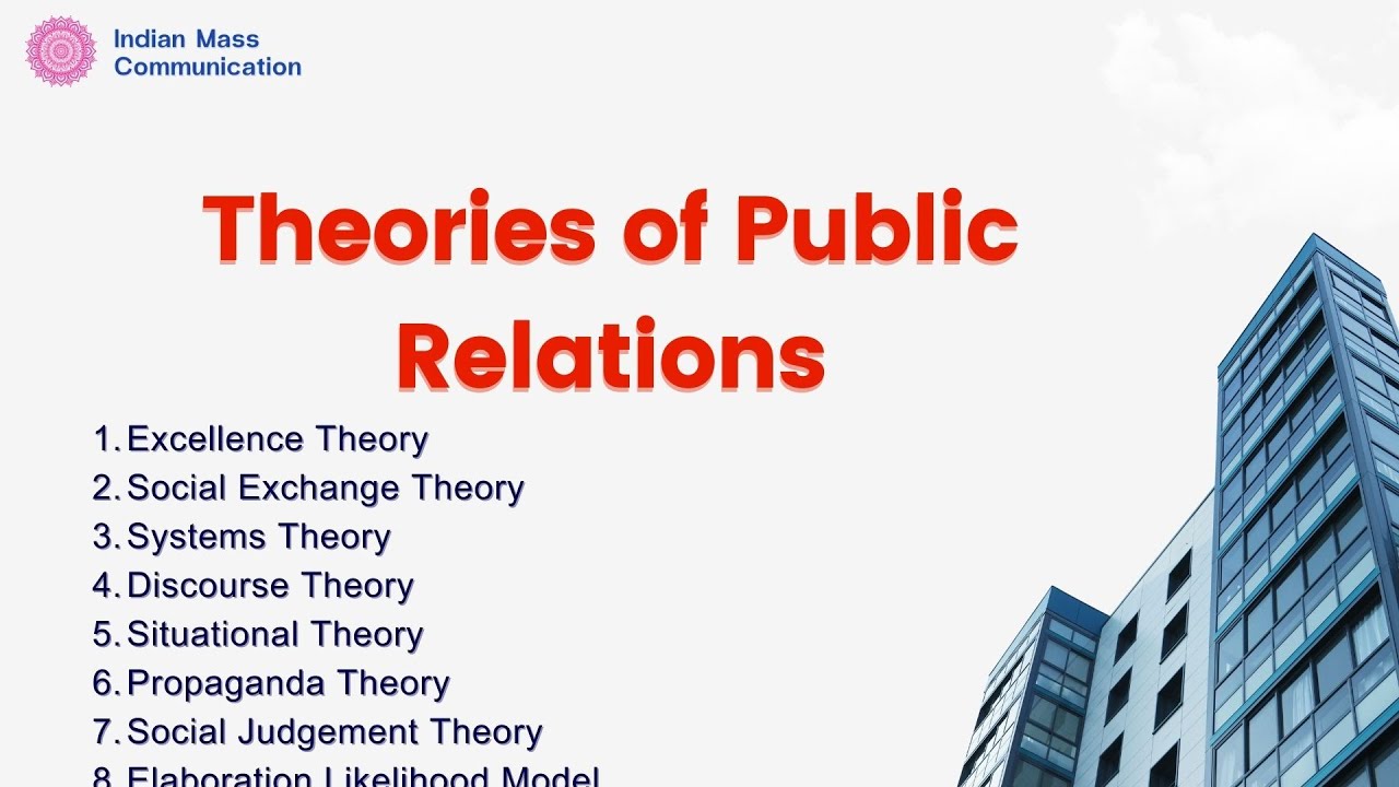 5.5 Theories of Public Relations | UGC Net Journalism and Mass Communication | CUET PG | COQP17 ...