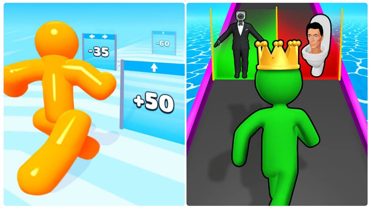 Tall Man 3d Vs Giant Rush 3D 🟤⚫️New Levels Big New Update Max ...