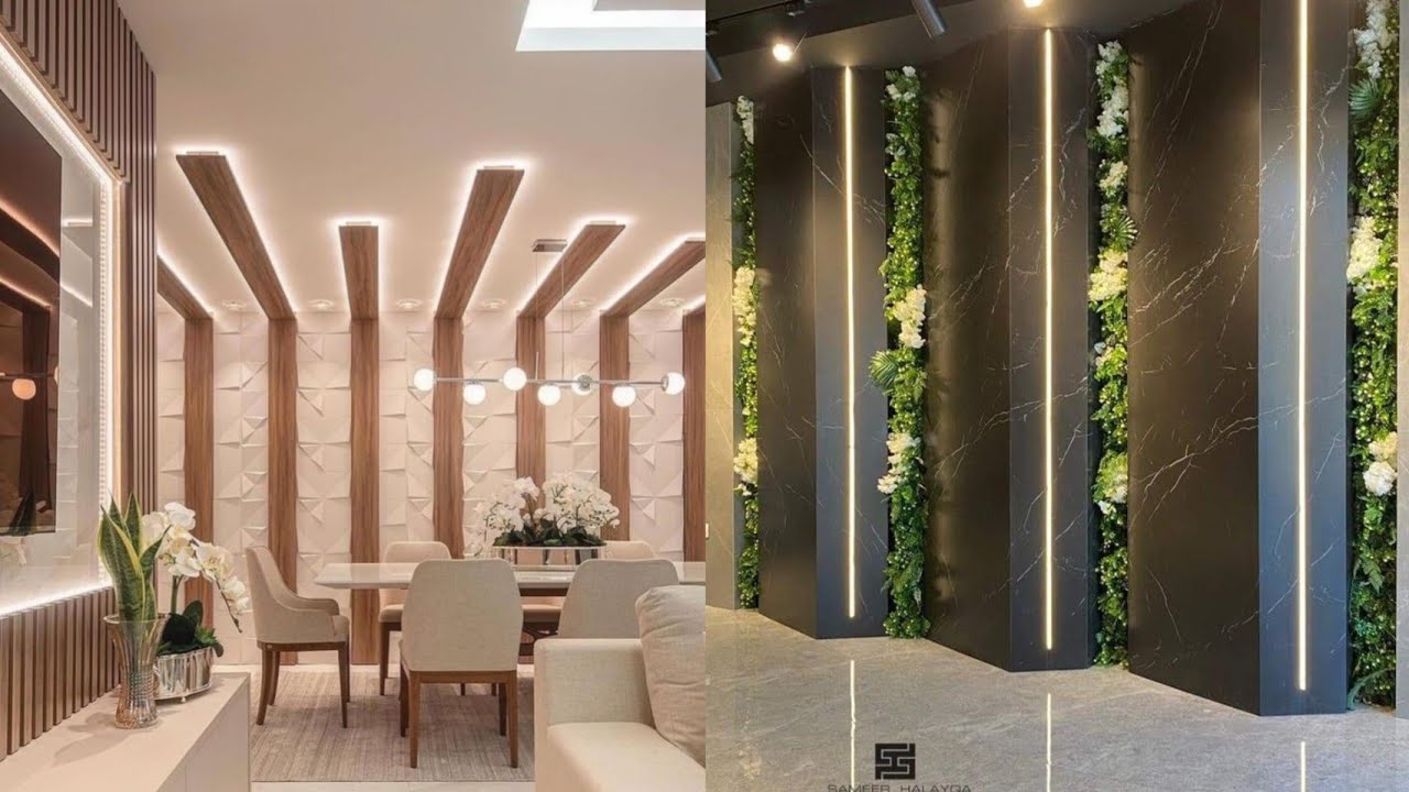 Modern Wall decor design catalogue 2024 | Wall Decorating designs ...