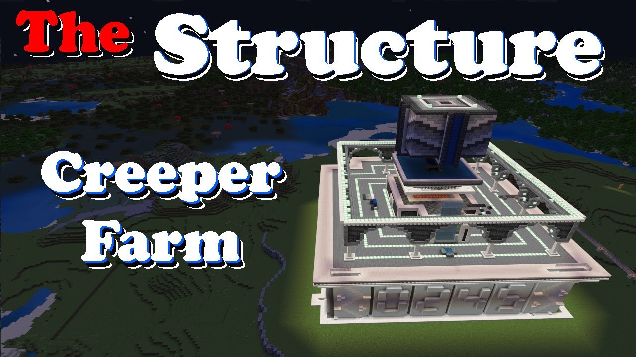 Minecraft Creeper Farm - YouTube