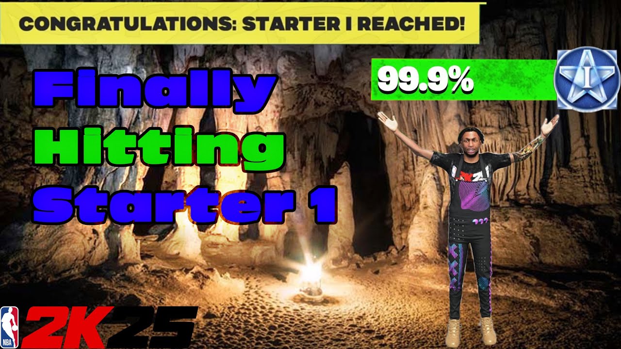 Finally Hitting Starter 1 🙌 **NBA 2K25** - YouTube