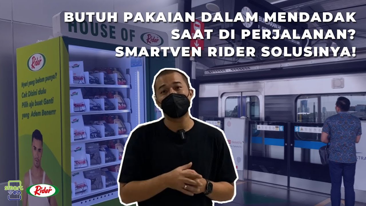 Rider - Bisa Belanja Pakaian dalam di Vending Machine !? - YouTube
