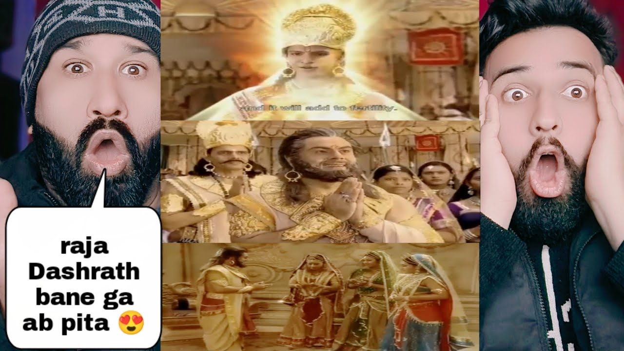 Ramayan Episode 2 Part 1 | Raja Dashrath Ne Apni Patnio Ko Diya Parsad ...