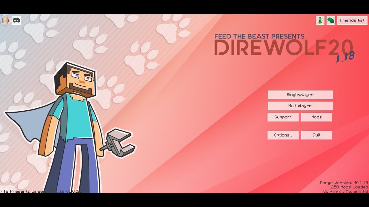 DireWolf20's 1.18.2 modpack in beta, with Shaders. Short video. This is ...