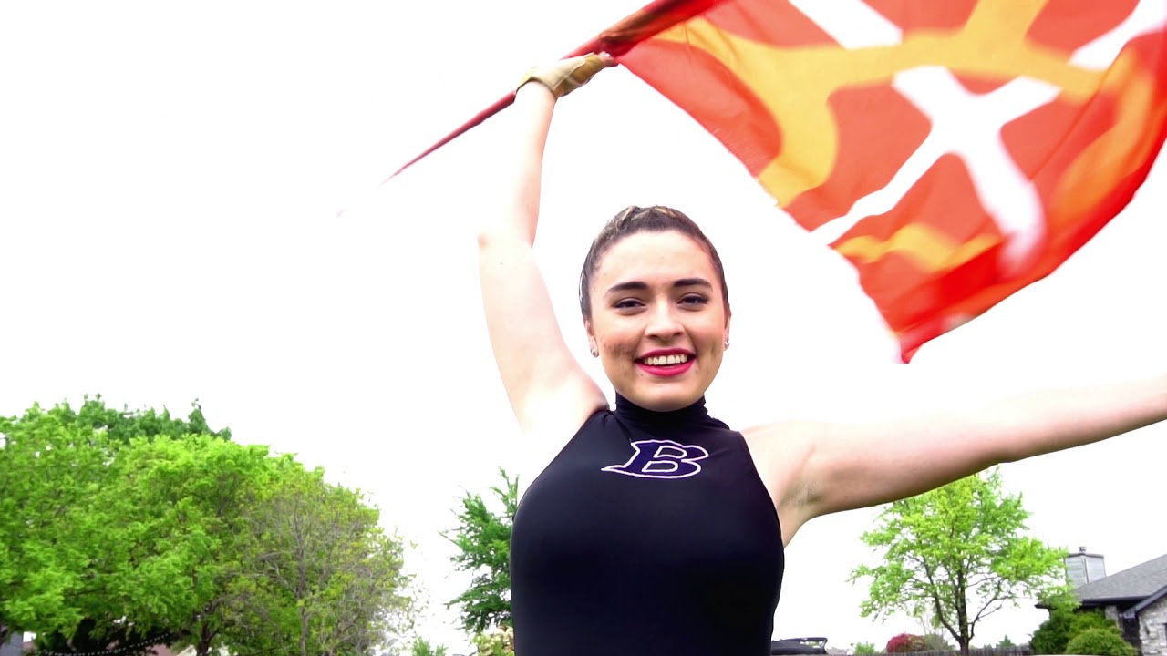 2020 L.D. Bell High School Color Guard / Recruiting Video - YouTube