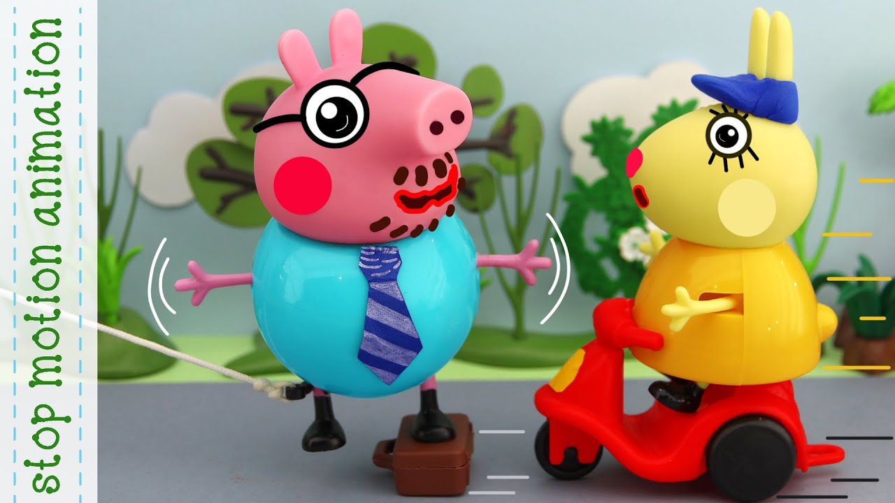 try to catch up, Peppa Pig Animation 2020 - YouTube