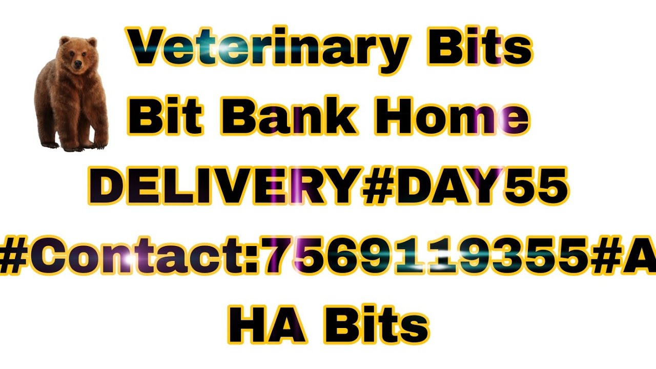 Animal Husbandry Assistant (AHA) Important Bits For More Bits And Bit ...