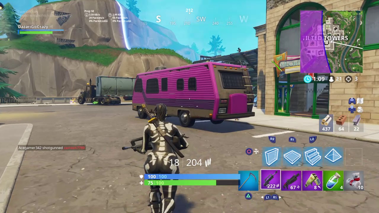 Fortnite BY Dazari dropping my first 10 bomb in solos #vitalgrind - YouTube