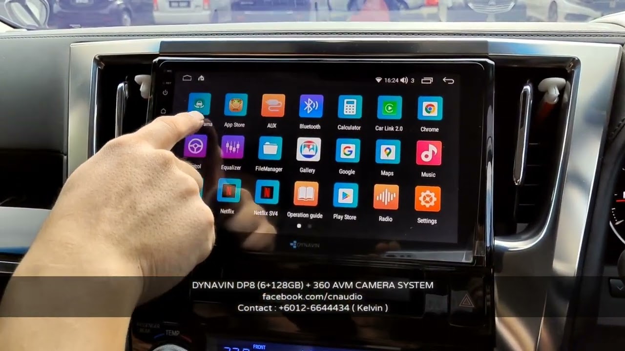 DYNAVIN DP8 (6+128) + 360 SURROUND CAMERA - YouTube