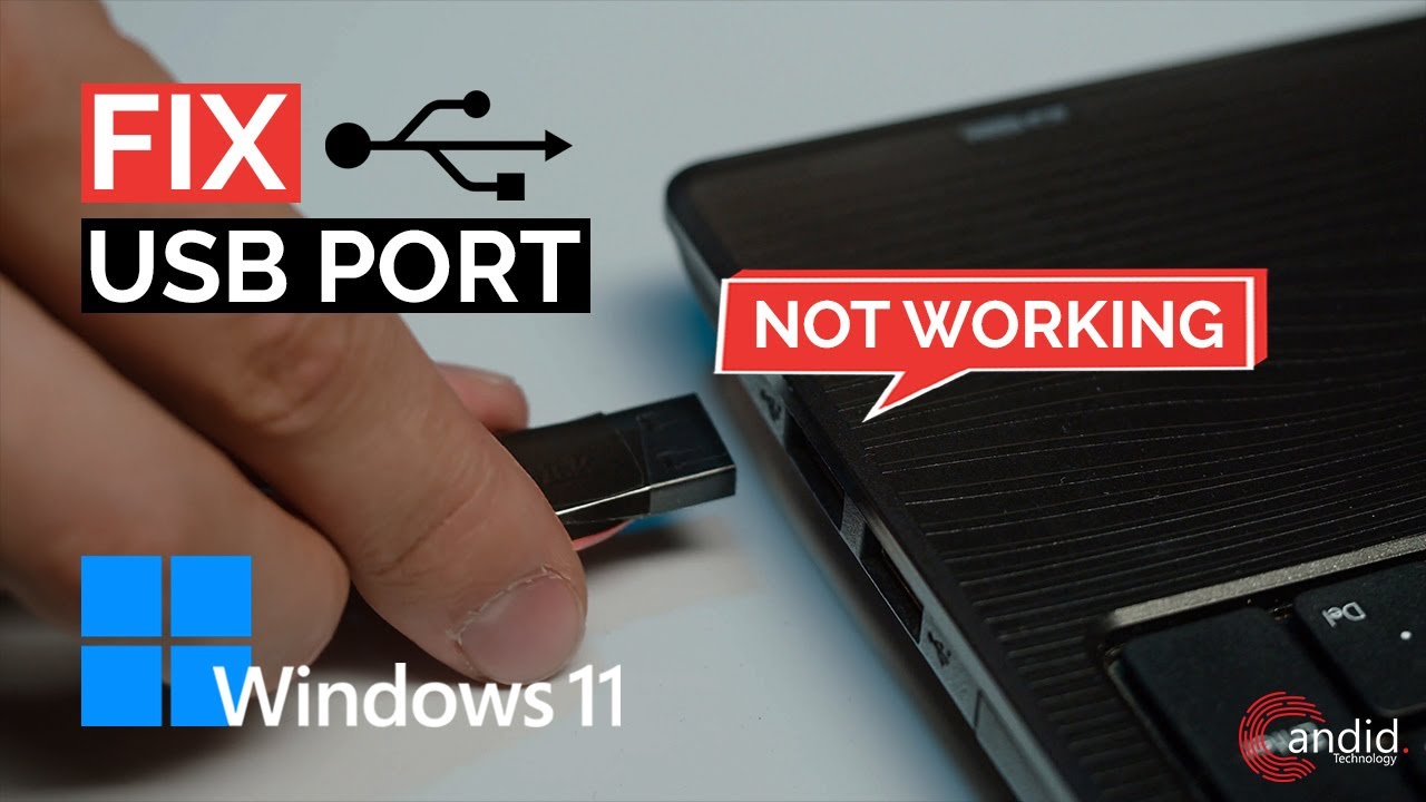 Fix: USB port not working in Windows 11 - YouTube